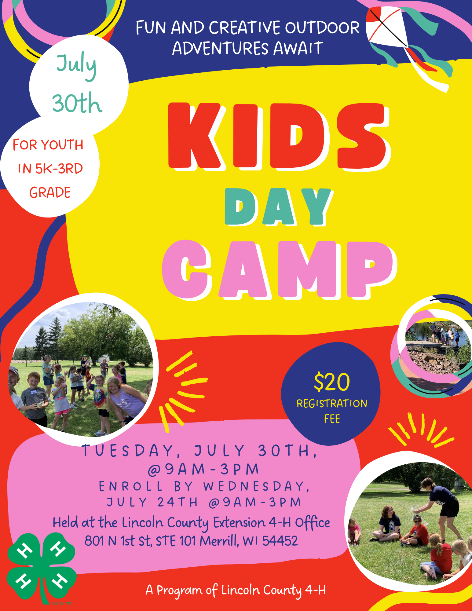 Cloverbud Kids Day Camp – Extension Lincoln County