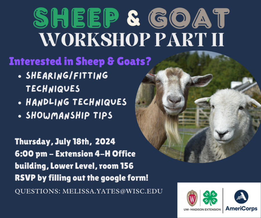Sheep and Goat Workshop part 2 – Extension Lincoln County