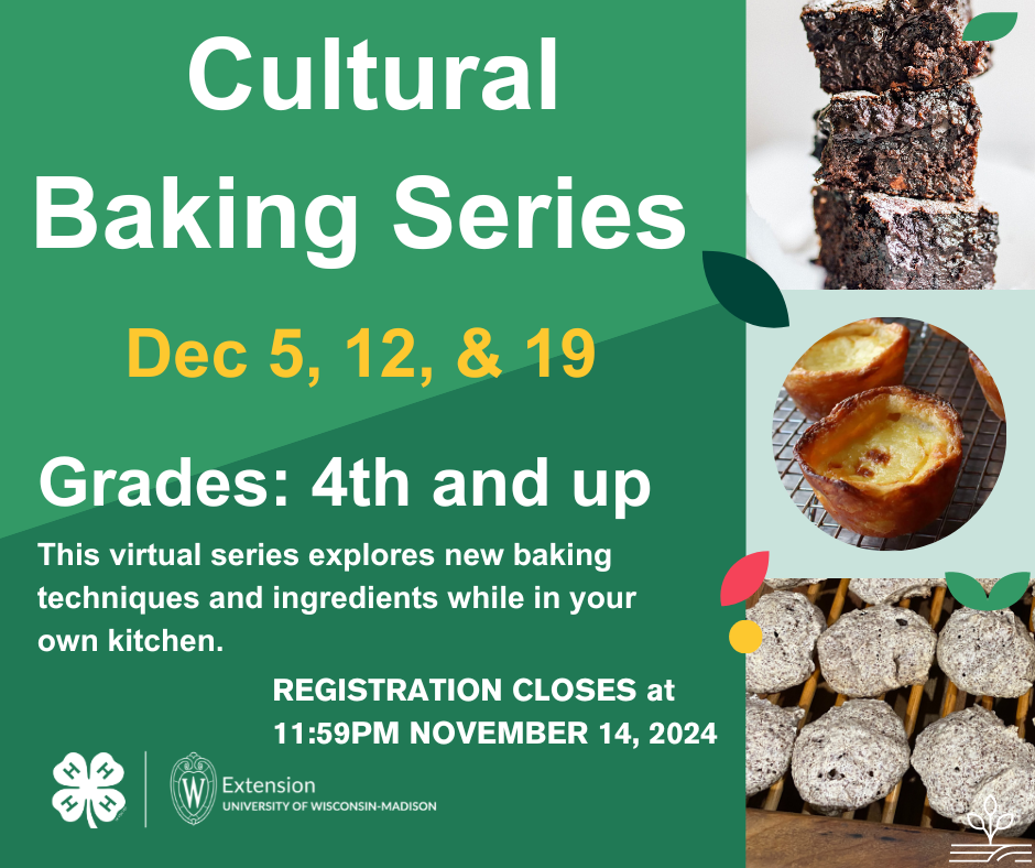 Virtual Cultural Baking Series – Extension Lincoln County